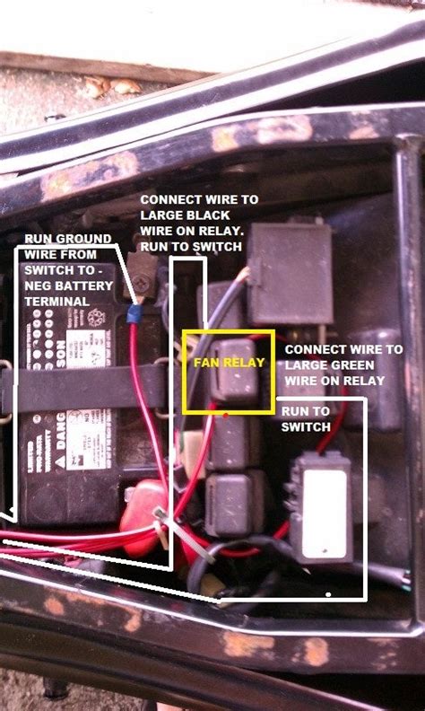 Manual Fan Switch Installation For FI BB Honda CBR XX Forum