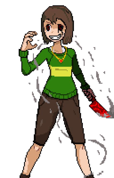 Chara Pixel Art Clipart Png Download Chara Undertale Images And Porn Sex Picture