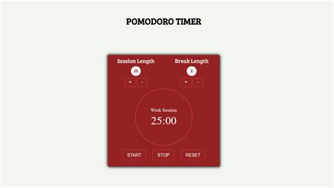 Github Anushh23pomodoro Timer
