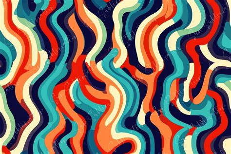 Dynamic Wave Patterns In Bold Seamless Graphic By Sun Sublimation