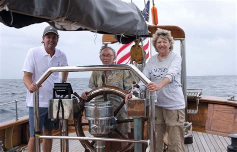 On Board Classic Schooner Eros With Owner Cameron Riddell