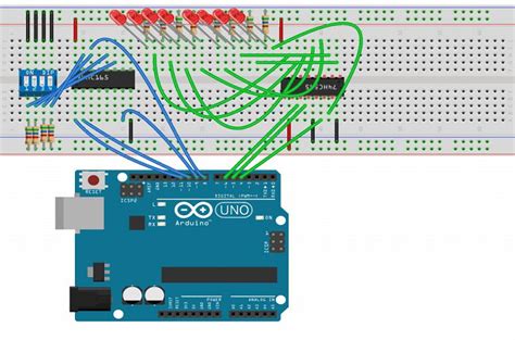 Lập Trình điều Khiển Nhiều Led Bằng Ic Hc595 Với Board Mạch Arduino