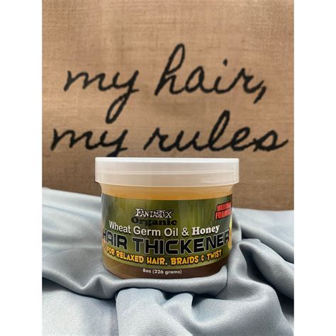 Fantastix Organic Wheat Germ Oil And Honey Hair Thickener Maximum