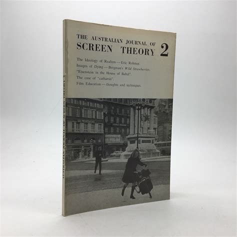 The Australian Journal Of Screen Theory 4 Volumes By Tulloch John Ed 1976 Any Amount The Australian Journal Of Screen Theory 4 Volumes By Tulloch John Ed 1976 Any Amount