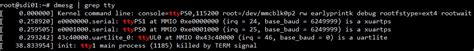 Stdout The Linux Boot Message In Dmesg Doesnt Output To Uart Unix