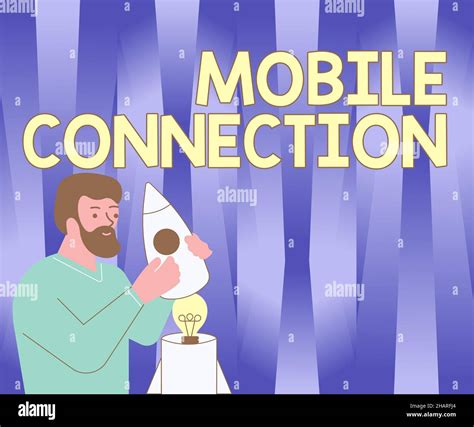 Conceptual Display Mobile Connection Business Overview Secure Universal Login Solution Using