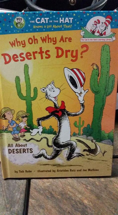 Super Cute Book Deserts Desert Animals Picture Book
