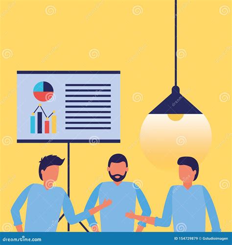 Workflow And Infographic Vector Design Stock Illustration