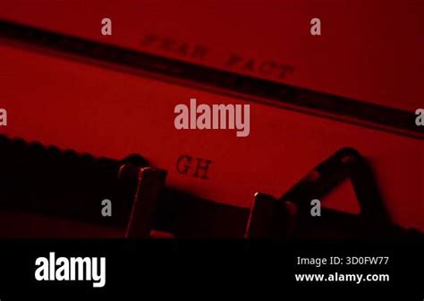 Typing Word Ghost On Typewriter Stock Videos And Footage Hd And 4k