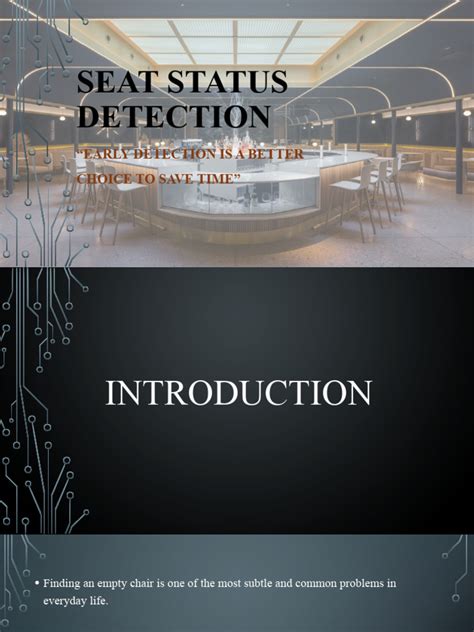 Seat Status Detection Ppt Pdf Deep Learning Artificial Neural Network