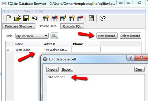 Learn Sql Or Create A Simple Database With Sqlite Database Browser