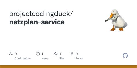 Github Projectcodingduck Netzplan Service