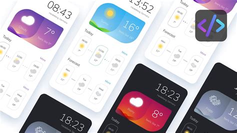 Responsive Weather App Speedrun Html And Css Project Youtube