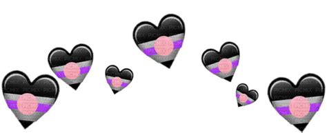 Fictosexual Heart Crown Made By Me Kykw Pride Lgbtq Emoji