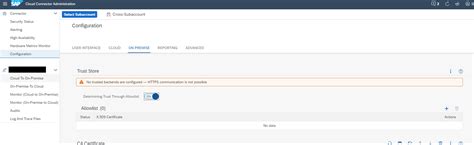 3317659 No Trusted Backends Are Configured Communication Is Not Possible Sap