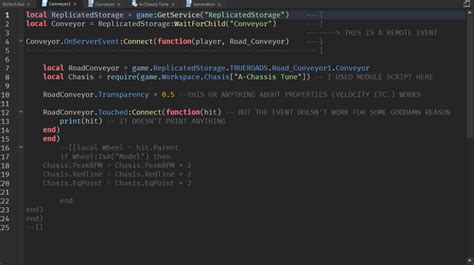 Please Help I Cant Use Events When I Use Module Script Andor Remote