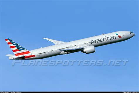 N732an American Airlines Boeing 777 323er Photo By Nicholas Thompson