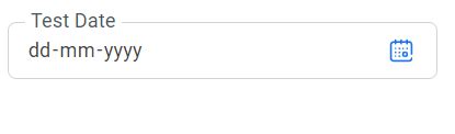 Html Floating Label For Input Date Stack Overflow