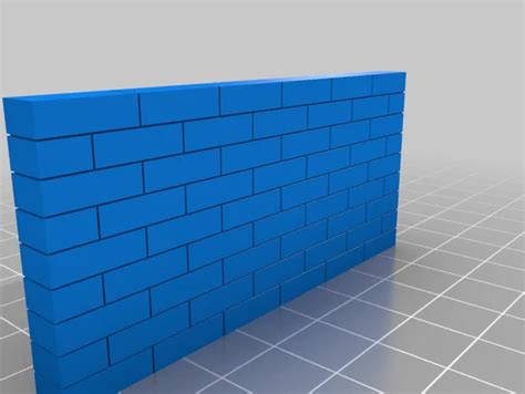 Modular Brick Wall By Print3dtvmakerworld Download Free 3d Models