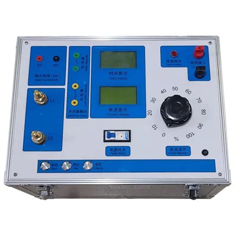 High Accuracy Single Phase Secondary Current Injection Tester Relay