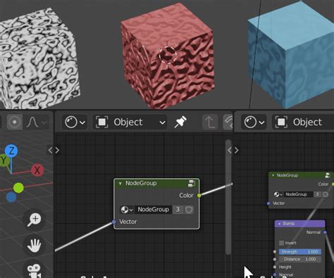 Materials Shader Editor Graph Multiple Shader Trees Simultaneously