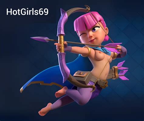 Rule 34 Ai Generated Archer Clash Of Clans Archer Clash Royale Clash Series Clash Royale