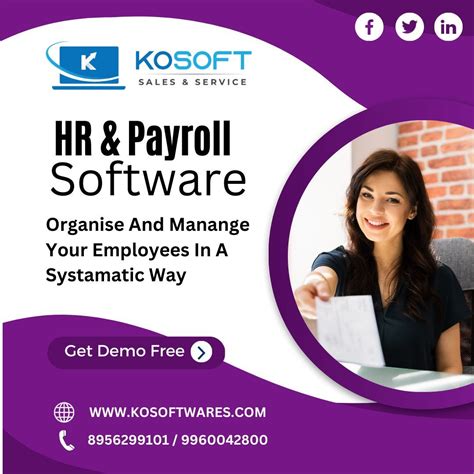 Kosoft Sales And It Services Pvt Ltd On Linkedin Get Free Demo Hr