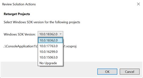 C Windows Update Breaks Build In Vs2019 Stack Overflow