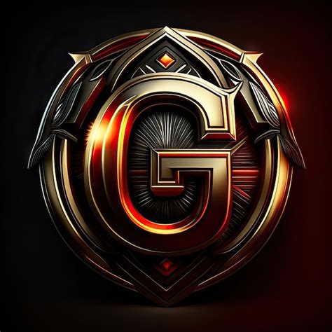 Premium Photo Letter G Logo In Golden Details
