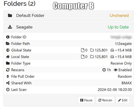 No Files Are Synced Only Folders Support Syncthing Community Forum