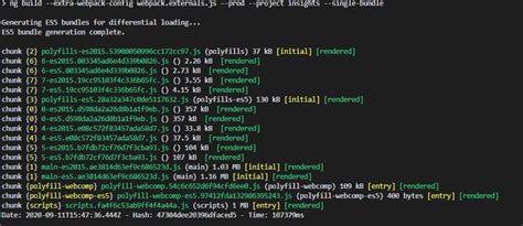 angular how to run e2e test with ngx build plus extra webpack config