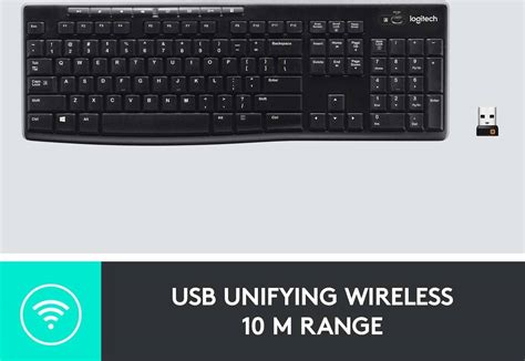 Logitech Wireless Keyboard K270 With Long Range Wireless Buy Best Price In Uae Dubai Abu