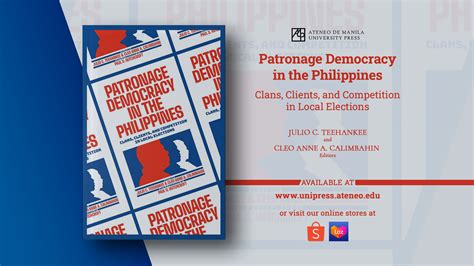 New From The Press Patronage Democracy In The Philippines Clans