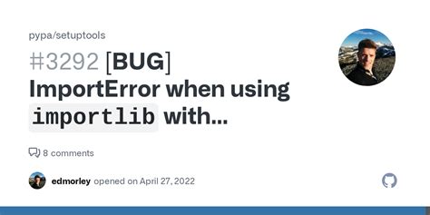 Bug Importerror When Using `importlib` With Setuptools 6090