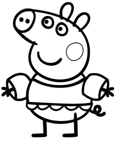 Tô Màu Heo Peppa Học Bài Trang Tô Màu Cho Bé