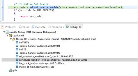Softdevice 7071 Hangs On Sdsoftdeviceenable Nordic Qanda Nordic Devzone Nordic Devzone