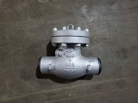 Hj Valve Co Ltd 4 Class 600 Check Valve Api 6d