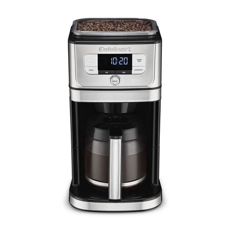 12 Cup Burr Grind And Brew Coffee Maker Dgb 800 Cuisinart