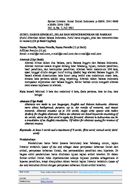 Template Jsl Pdfcoffeecom