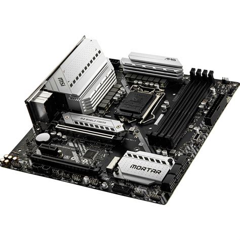 Msi Intel B460m Mortar Wifi Intel Socket 1200 Micro Atx Motherboard