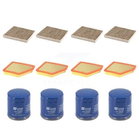 Pur 4x Air 4x Cabin 4x Engine Oil Filter 12 Total Kit For 2016