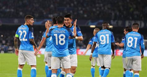 ‘조 1위 유력 나폴리 레인저스 3 0 격파‘시메오네 멀티골김민재 풀타임