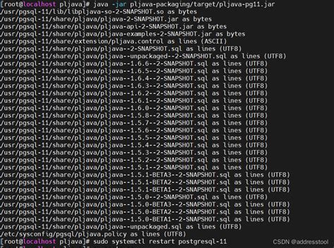 Postgres插件部署函数开发 Pljava安装（centos7）postgresql12的pljava下载 Csdn博客