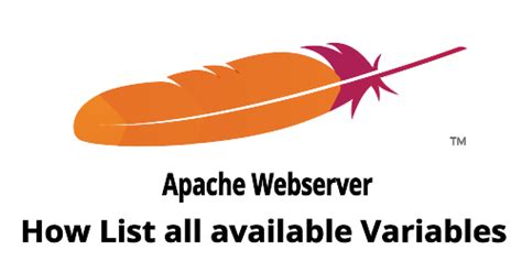 How List All Available Apache Webserver Variables