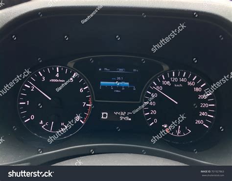 Car Speedometer Odometer Stock Photo 701927863 Shutterstock