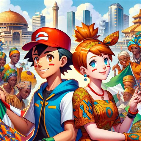 Ash And Misty Visit Nigeria By Maruku24 On Deviantart
