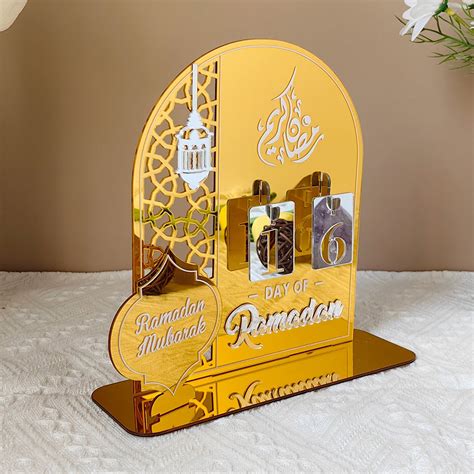 Ramadan Countdown Calander With Replacing Numbers Ksa Drop