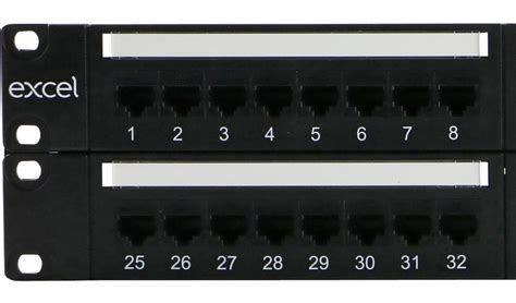 Excel Plus Cat6 Patch Panels Comms Express