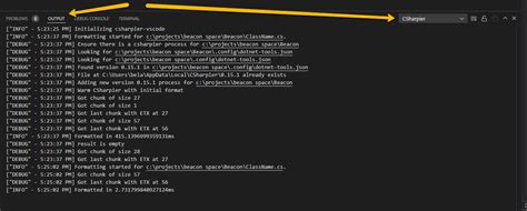 Vscode Csharpier Extension Configured As Formatter But Cannot Format