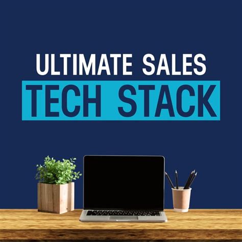 Ultimate Sales Tech Stack Infographic Pdf
